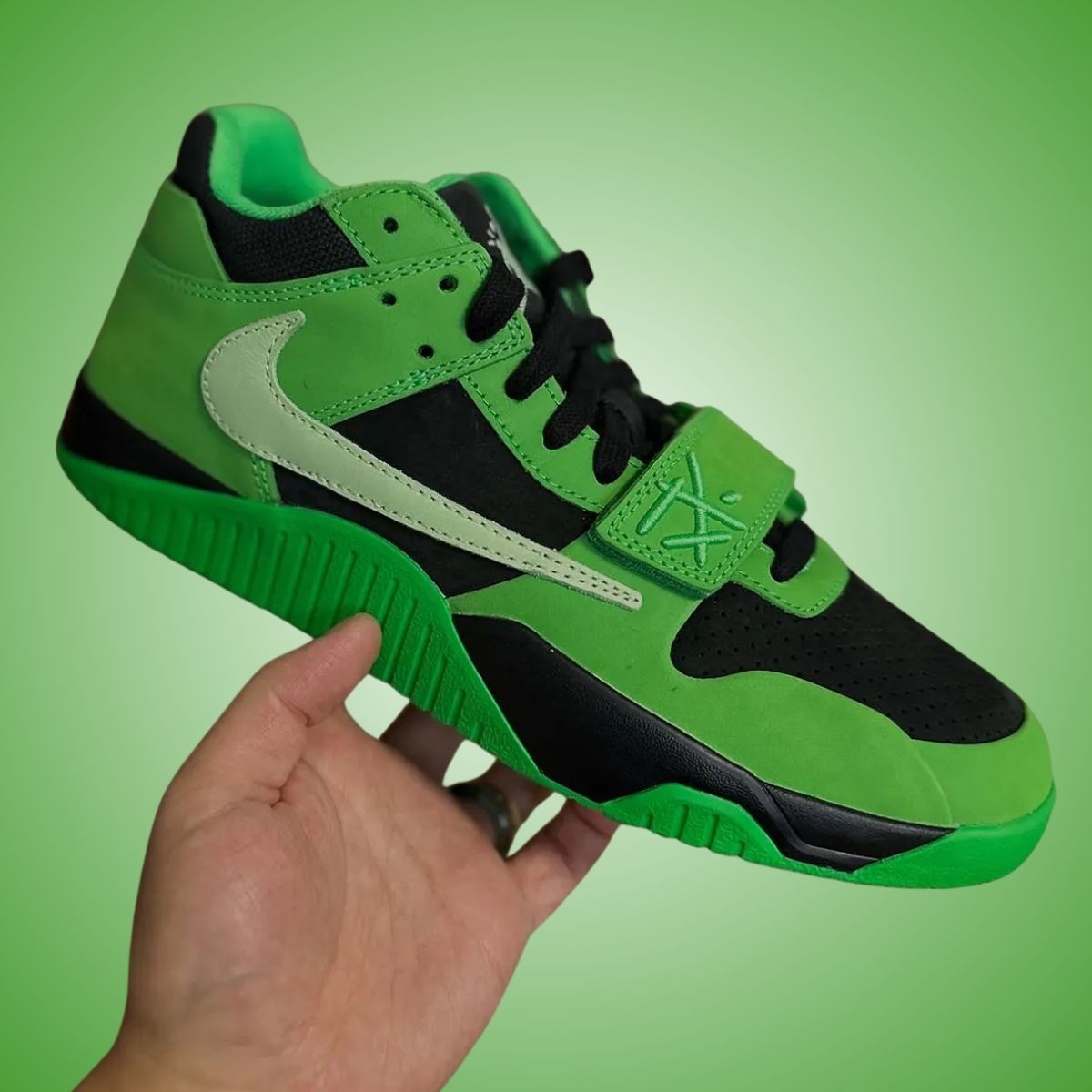 Travis Scott x Jordan Jumpman Jack Green Spark IM9113-300 | SneakerFiles