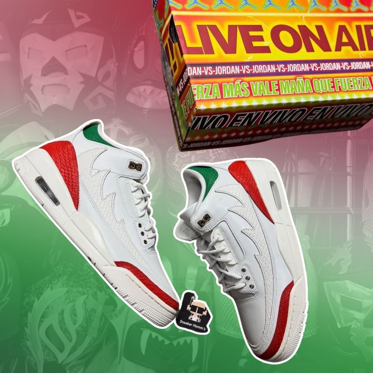 Air Jordan 3 Mexico El Vuelo IO1752-100 | SneakerFiles