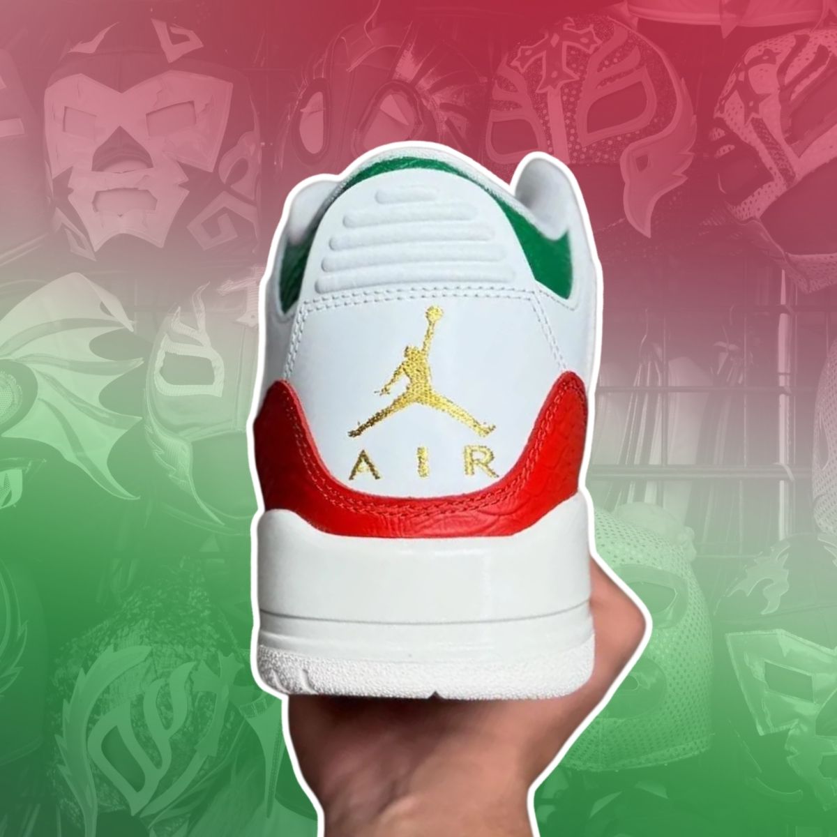 Air Jordan 3 Mexico El Vuelo IO1752-100 | SneakerFiles