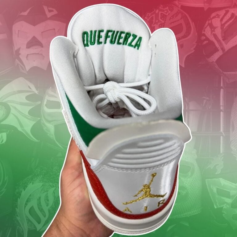 Air Jordan 3 Mexico El Vuelo IO1752-100 | SneakerFiles