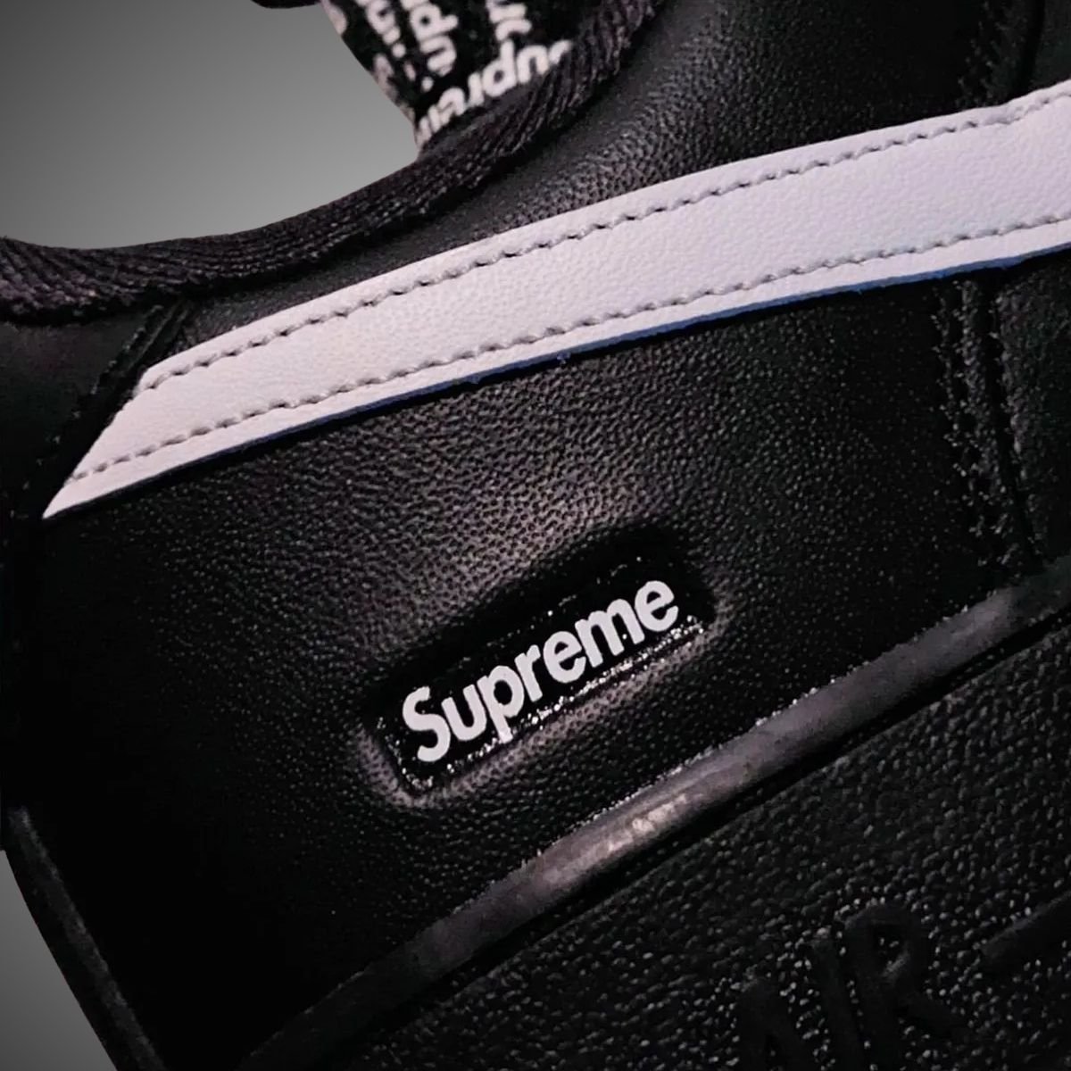 Supreme x Nike Air Force 1 Low Black White 2025 CU9225-002 | SneakerFiles