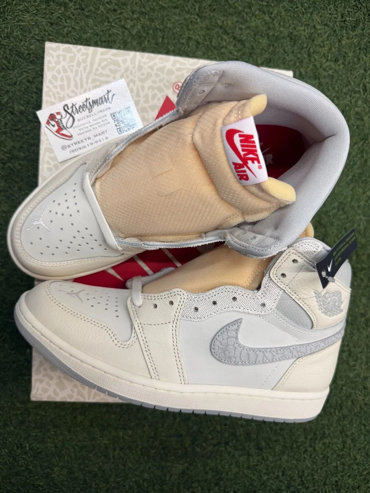 Air Jordan 1 High OG Elephant Swoosh IH4363-100 2025 | SneakerFiles