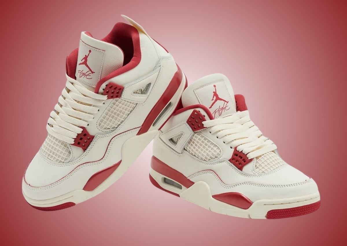 Air Jordan 4 Sierra Red Valentine's Day HV0823-108 | SneakerFiles