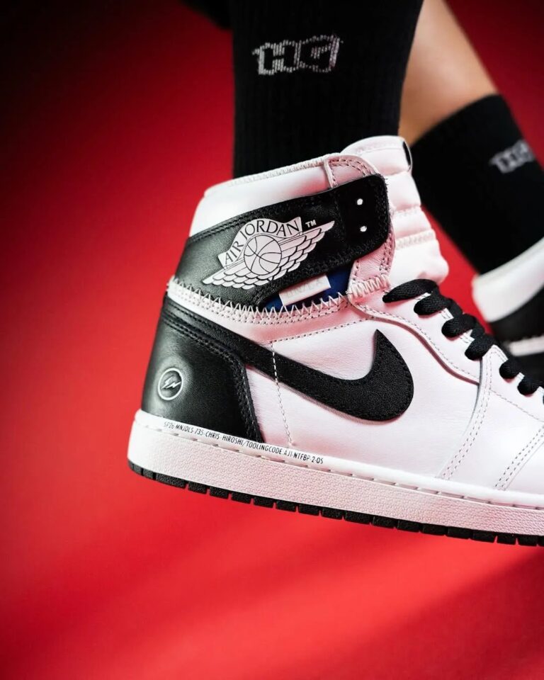 Fragment x Union x Air Jordan 1 White Black II7282-100 | SneakerFiles