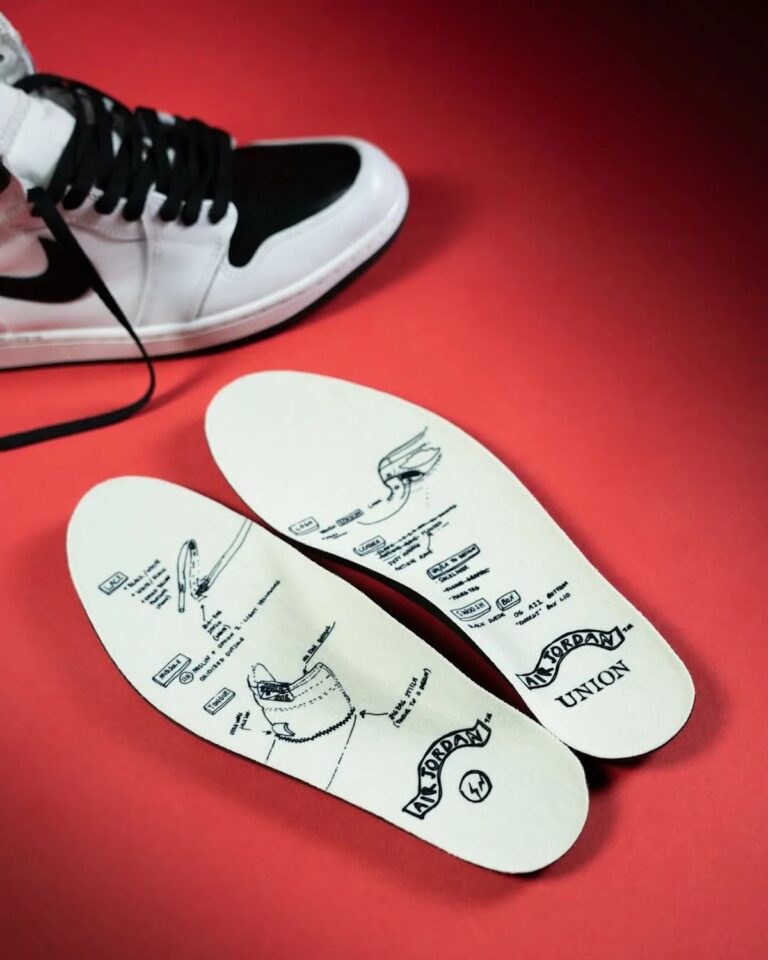 Fragment x Union x Air Jordan 1 White Black II7282-100 | SneakerFiles