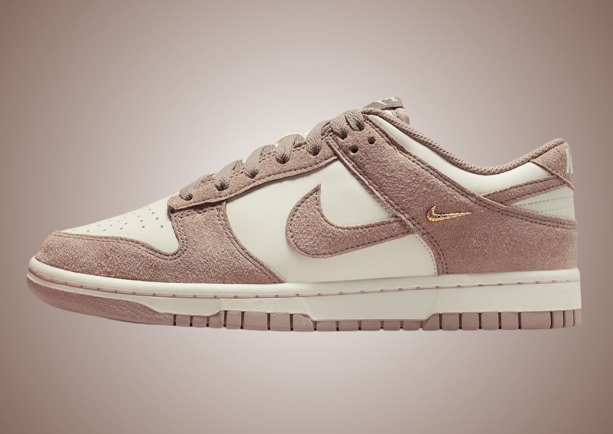 Nike Dunk Low Mini Swoosh Malt IB4417-105 | SneakerFiles