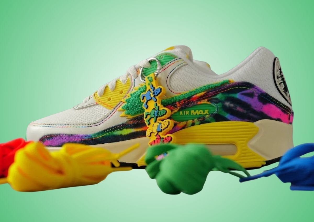 Grateful Dead Oregon Ducks Nike Air Max 90 IM2511-100 | SneakerFiles