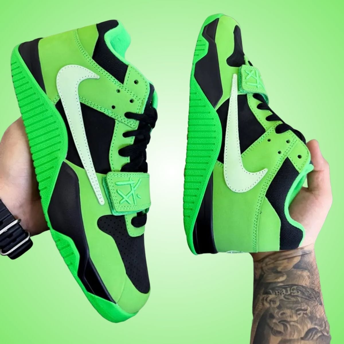 Travis Scott x Jordan Jumpman Jack Green Spark IM9113-300 | SneakerFiles