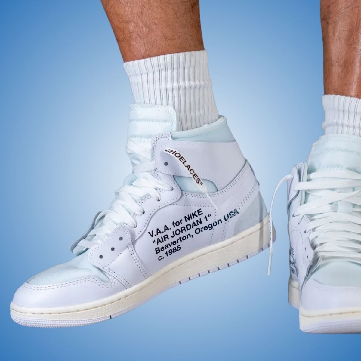 Virgil Abloh Archive Air Jordan 1 Alaska White 2026 | SneakerFiles