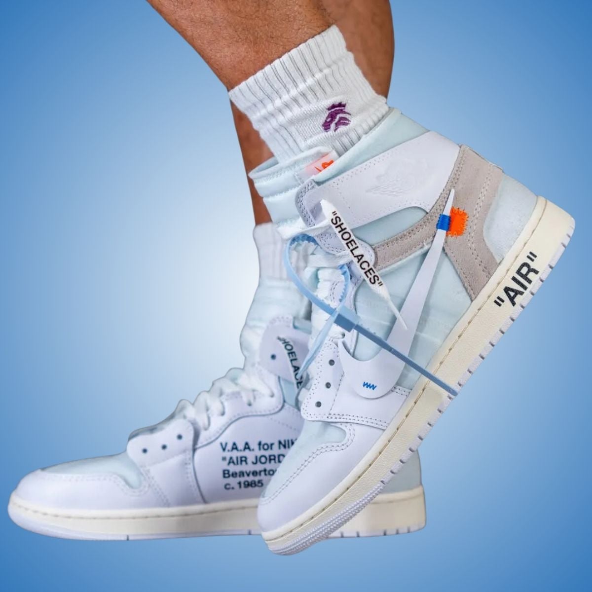 Virgil Abloh Archive Air Jordan 1 Alaska White 2026 | SneakerFiles