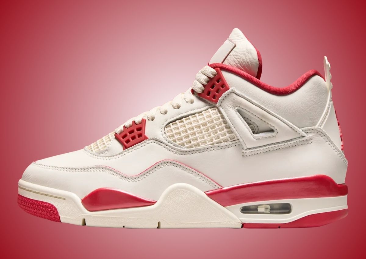 Air Jordan 4 Sierra Red Valentine's Day HV0823-108 | SneakerFiles
