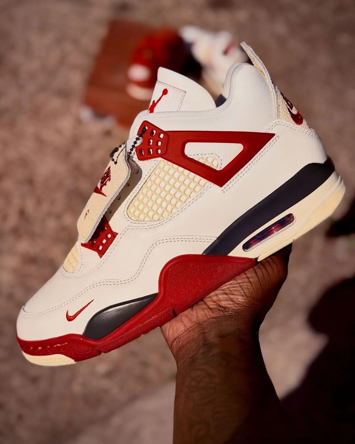 Nigel Sylvester Air Jordan 4 Brick After Brick 2026 IQ8055-100 ...