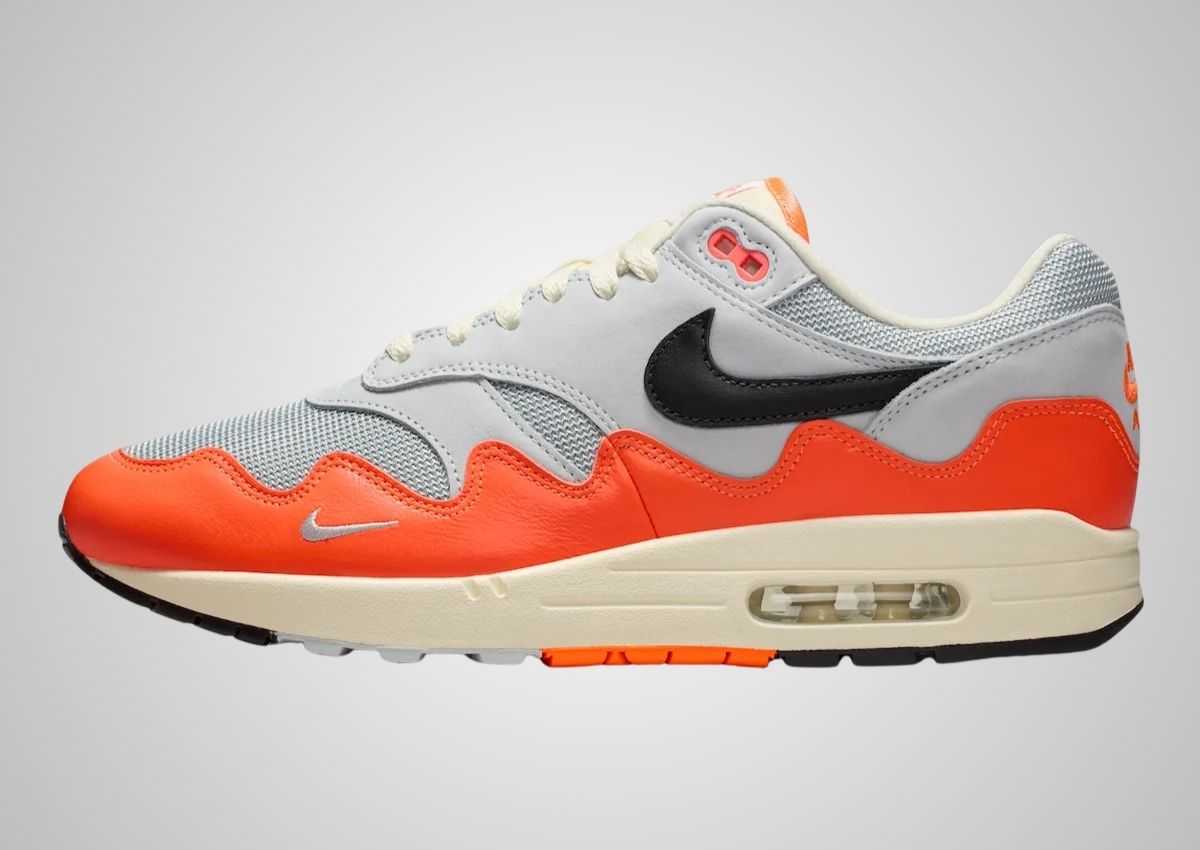 Patta Nike Air Max 1 Waves Hyper Crimson II7055-800 | SneakerFiles