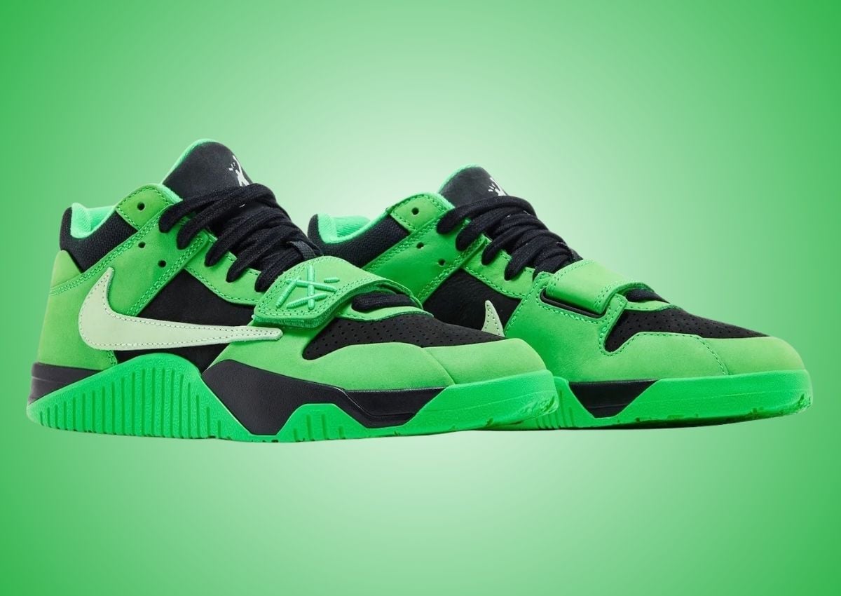 Travis Scott x Jordan Jumpman Jack Green Spark IM9113-300 | SneakerFiles