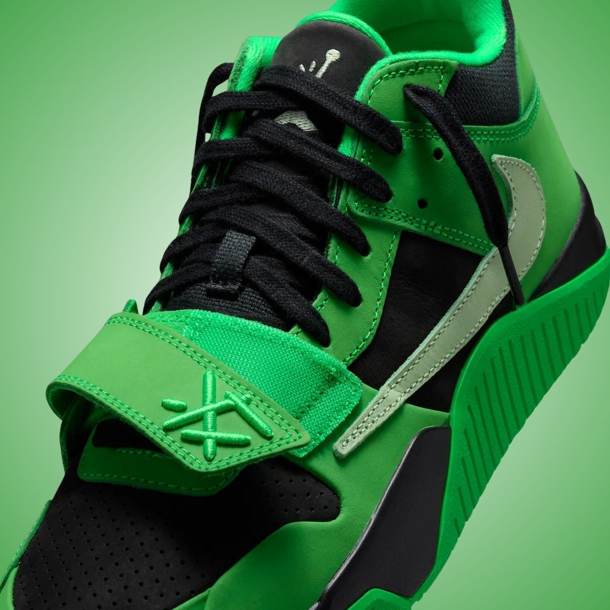 Travis Scott x Jordan Jumpman Jack Green Spark IM9113-300 | SneakerFiles