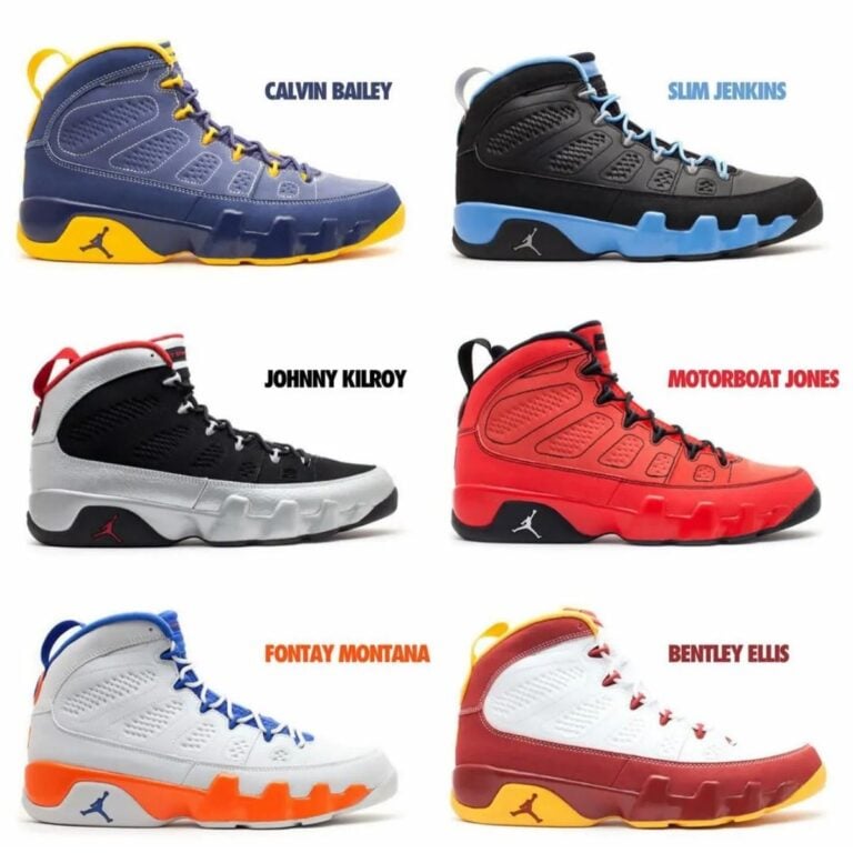 Air Jordan 9 Low What The Kilroy IV6476-010 | SneakerFiles