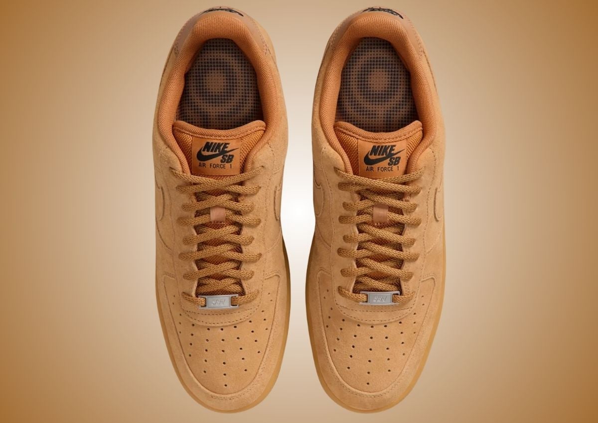 Nike SB Air Force 1 Low Wheat Flax HM8517-200 | SneakerFiles